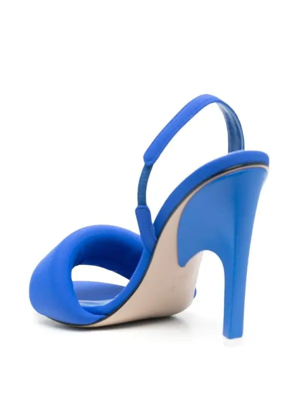 Attico Rem Padded Sandals - Blue