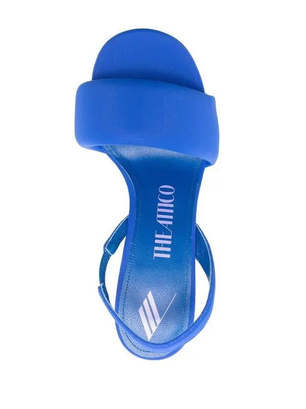 Attico Rem Padded Sandals - Blue