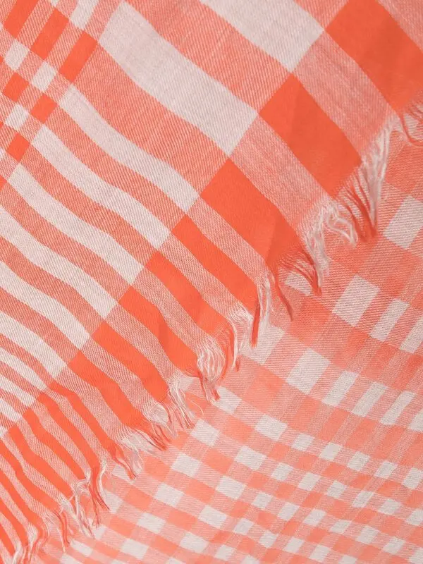 Faliero Sarti Check-pattern Scarf