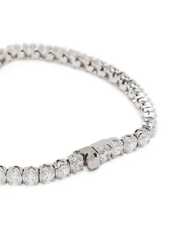 SWAROVSKI Matrix Tennis Bracelet - Silver