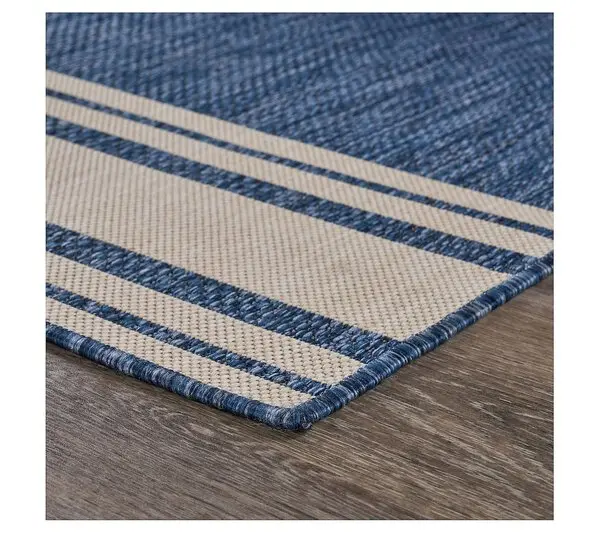 HOMEROOTS 22x36 Nautical Scatter Rug
