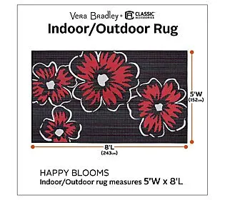 VERA BRADLEY Indoor/outdoor Rug 5'x8