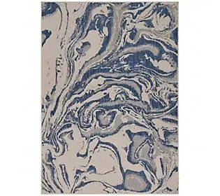 HOMEROOTS 22x36 Abstract Indoor Outdoor Scatter Rug - One-color
