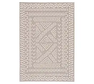 SAFAVIEH Global 202 Outdoor 5'-3' X 7'-6' Rug - One-color