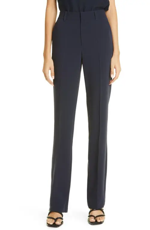 Cinq À Sept Kerry Straight-leg Trousers - Navy