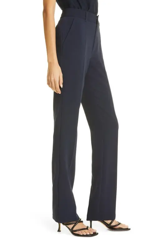 Cinq À Sept Kerry Straight-leg Trousers - Navy