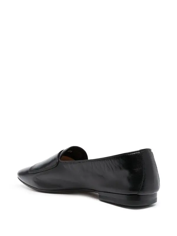 HENDERSON BARACCO Buckle-strap Leather Slippers