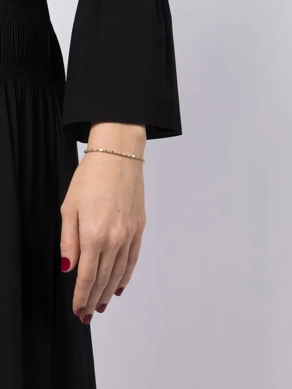 SUZANNE KALAN 18kt Yellow Gold Diamond Tennis Bracelet