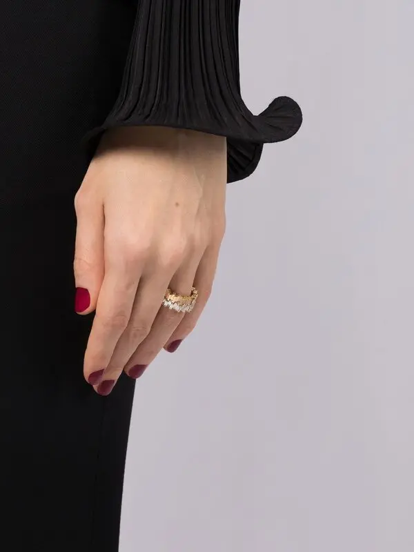 SUZANNE KALAN 18kt Yellow Diamond Eternity Ring