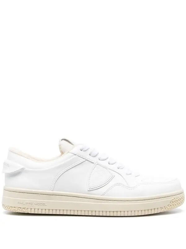Philippe Model Lyon Lace-up Sneakers - White