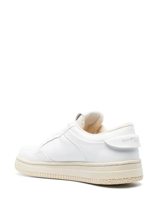 Philippe Model Lyon Lace-up Sneakers - White