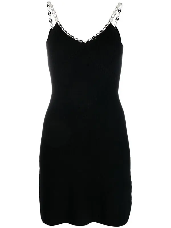 Rabanne Chain-straps Mini Dress