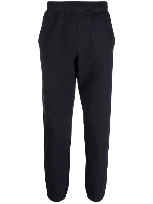C.P. COMPANY Cotton Embroidered-logo Track Pants - Blue