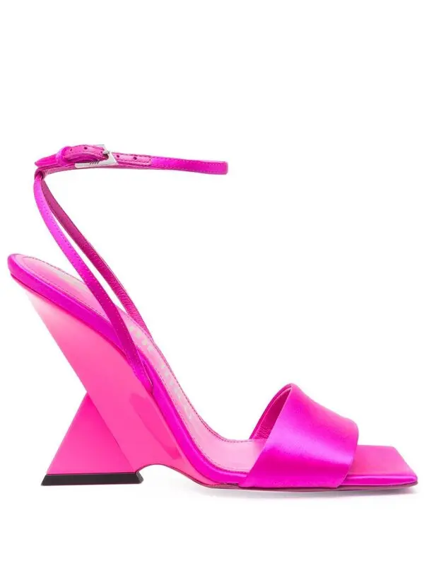 Attico Open-toe Block-heel Sandals - Pink