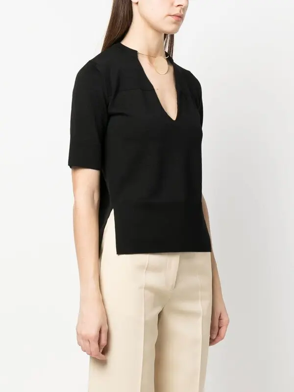 JIL SANDER Choker-neck Top
