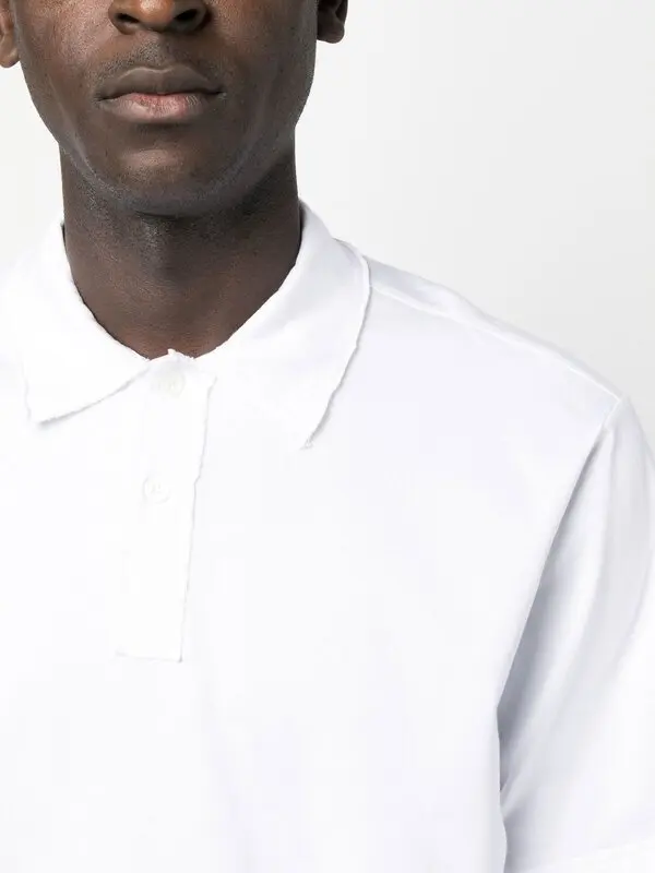 ROBERTO COLLINA Classic Cotton Polo Shirt - White