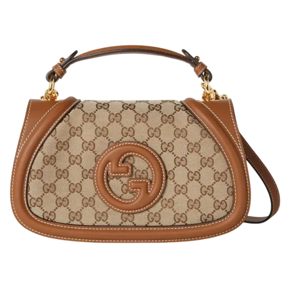 Gucci Blondie Medium Top Handle Bag - Brown