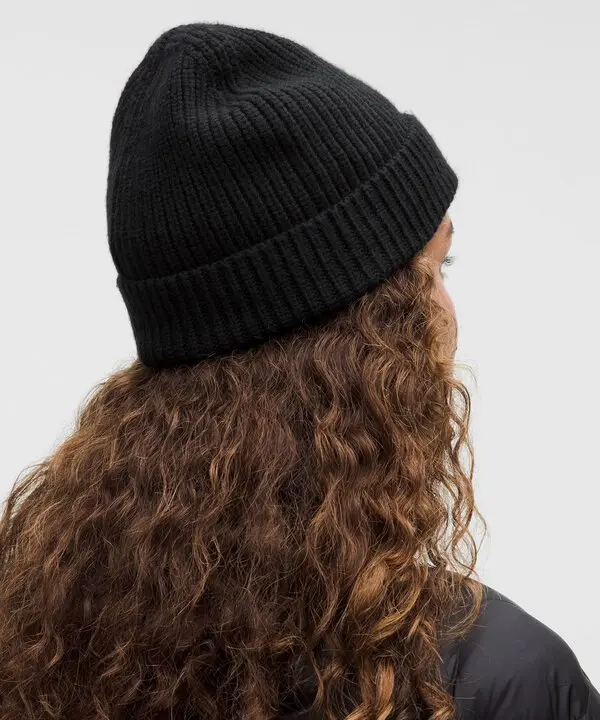 Lululemon Close-fit Wool-blend Ribbed Knit Beanie
