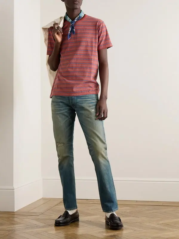 Ralph Lauren Ridgway Slim-fit Selvedge Denim Jeans - Blue