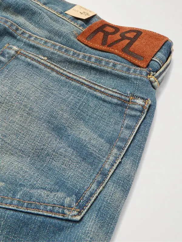 Ralph Lauren Ridgway Slim-fit Selvedge Denim Jeans - Blue