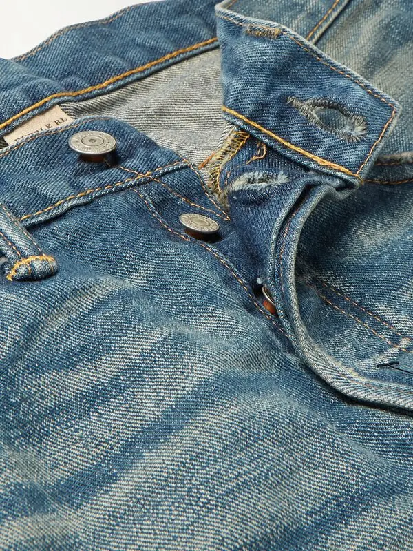 Ralph Lauren Ridgway Slim-fit Selvedge Denim Jeans - Blue
