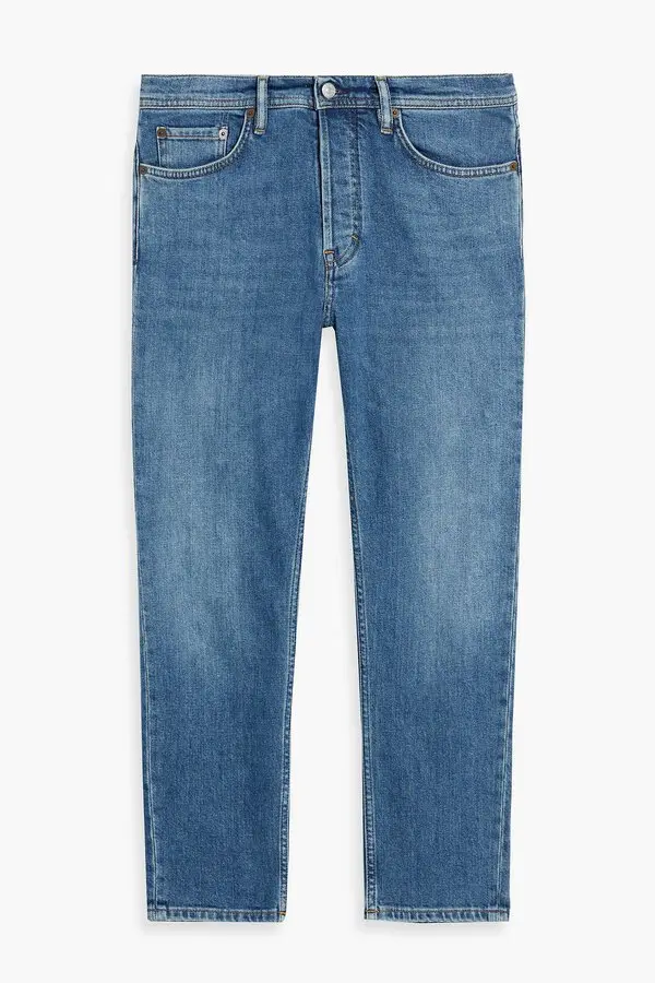 Acne Studios Slimfit Cropped Denim Jeans