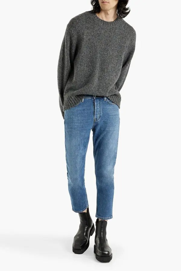 Acne Studios Slimfit Cropped Denim Jeans