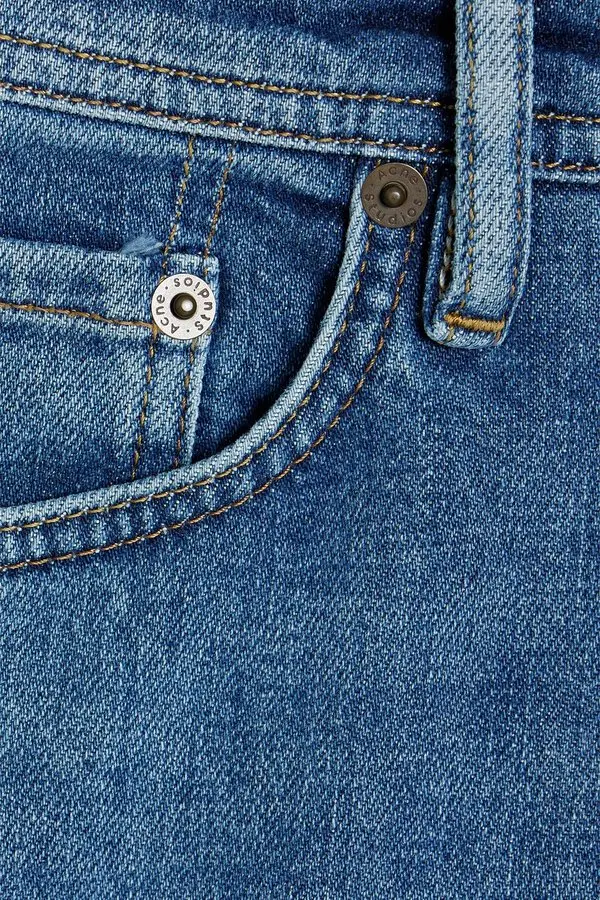 Acne Studios Slimfit Cropped Denim Jeans