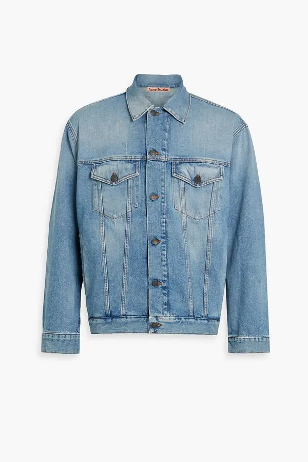 Acne Studios Distressed Denim Jacket