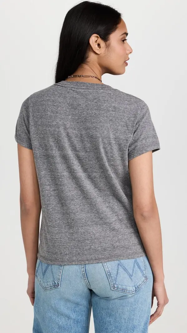 MOTHER The Lil Goodie Goodie T-shirt - Heather Grey