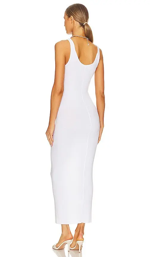 Enza Costa Ribbed Jersey Maxi Tank Dress