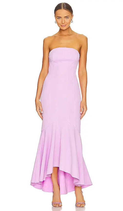 ELLIATT Serenade Strapless Maxi Dress