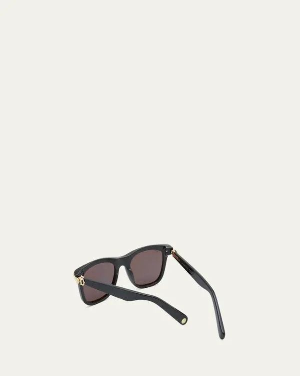 Cartier Saddle Bridge Square Sunglasses