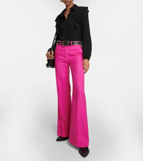 Chloé High-rise Wide Leg Pants