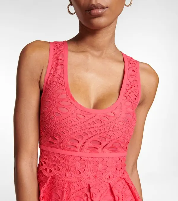 Giambattista Valli Macramé Midi Dress