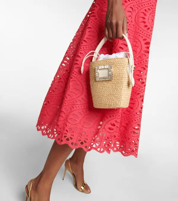 Giambattista Valli Macramé Midi Dress