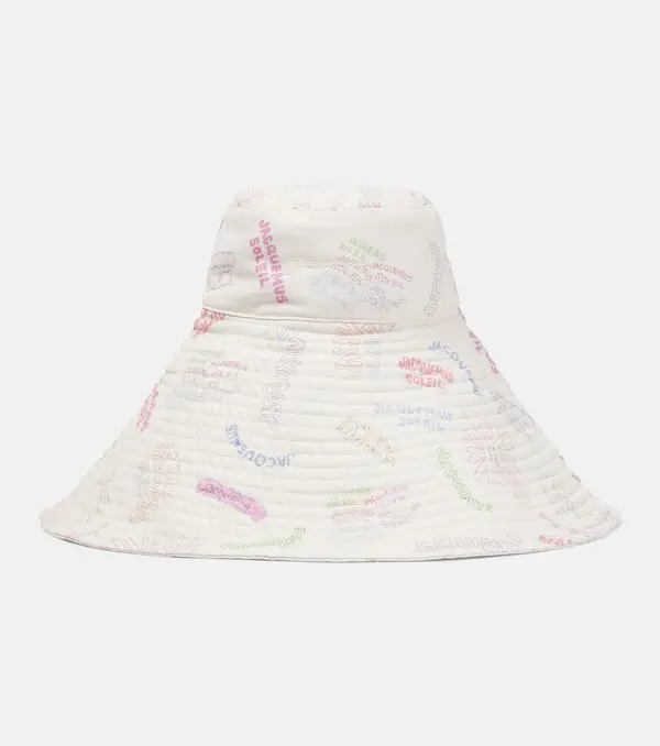Jacquemus Le Chapeau Lagrima Sun Hat - Multicoloured
