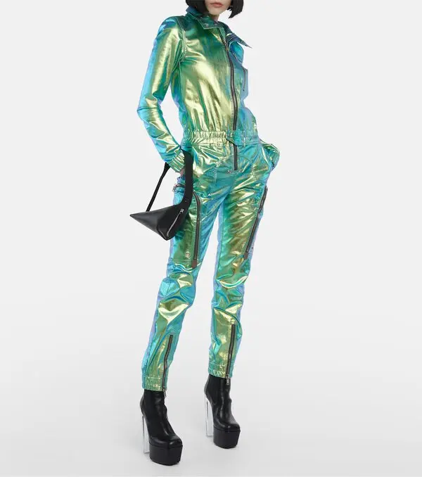 Rick Owens Iridescent Slim-leg Jumpsuit