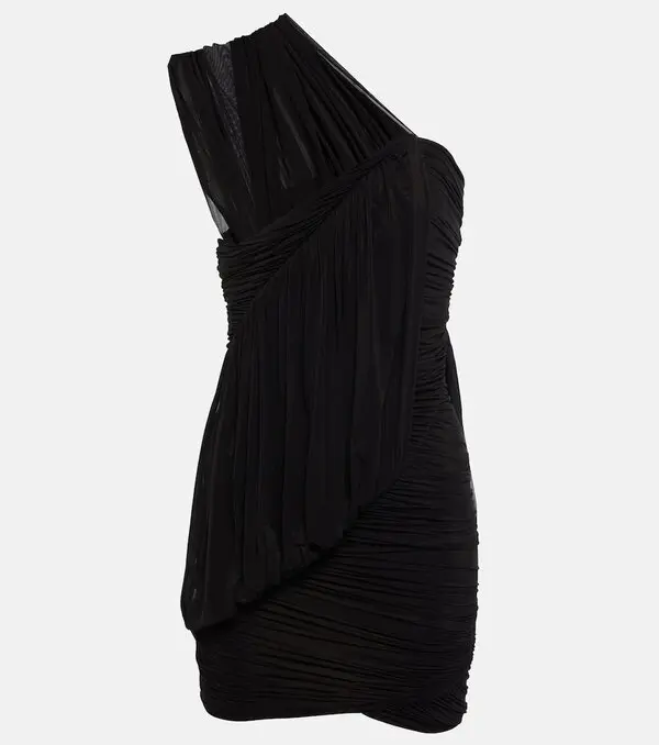 Rick Owens Edfu One-shoulder Minidress