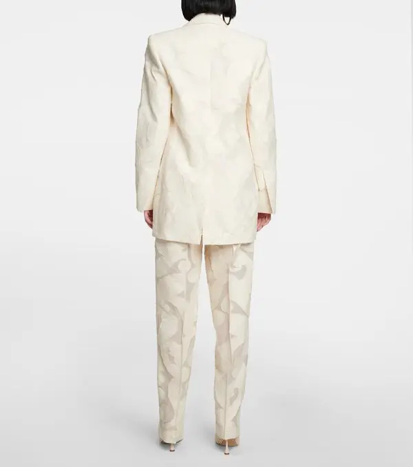 THE MANNEI Caen Jacquard Cotton Blazer