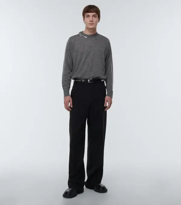 Undercover Embellished Wool Sweater