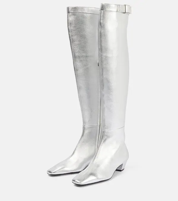 TOM FORD Metallic Over-the-knee Boots