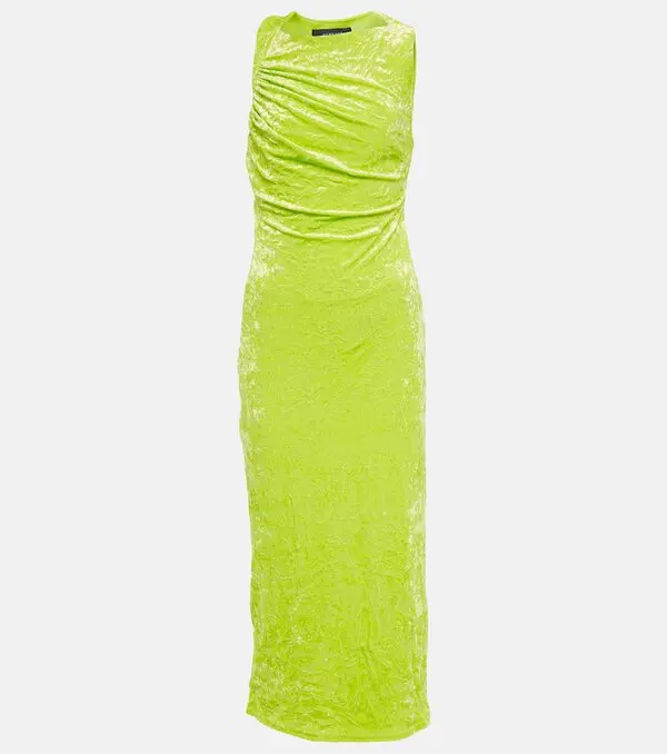 Versace Velvet Midi Dress