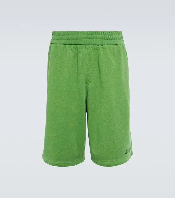 Versace Cotton Jersey Shorts