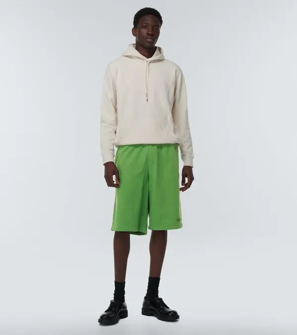 Versace Cotton Jersey Shorts