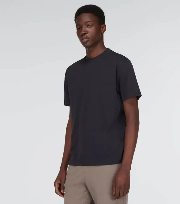 Loro Piana Cotton Jersey T-shirt - Blue