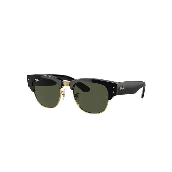 Ray-ban Mega Clubmaster Sunglasses Frame Lenses Polarized - Black