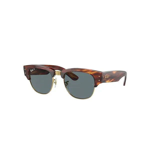 Ray-ban Mega Clubmaster Sunglasses - Striped Havana