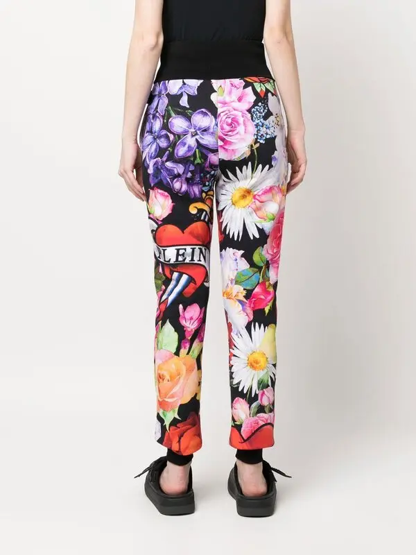 Philipp Plein Floral-print Track Pants