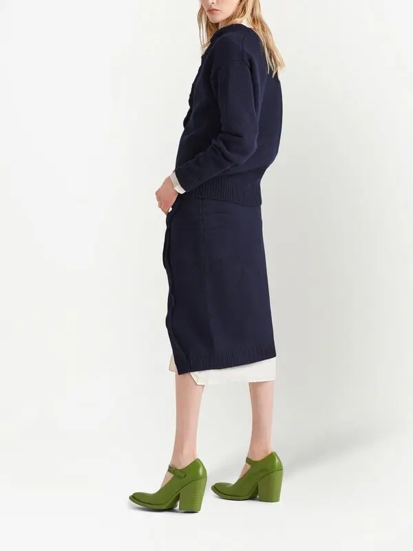 Prada V-neck Cashmere Jumper